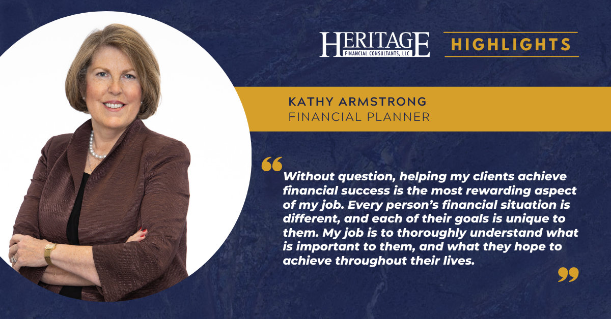Kathy Armstrong Interview - Heritage Financial Consultants